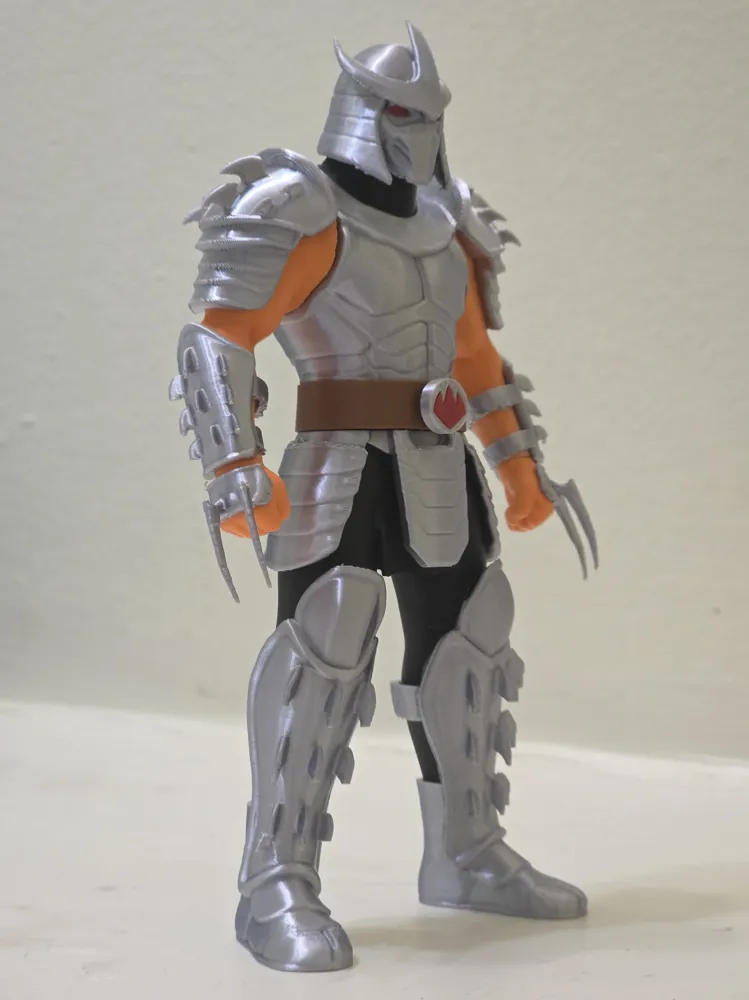 Shredder TMNT - No AMS (Multiparts) - Free 3D Print Model - MakerWorld