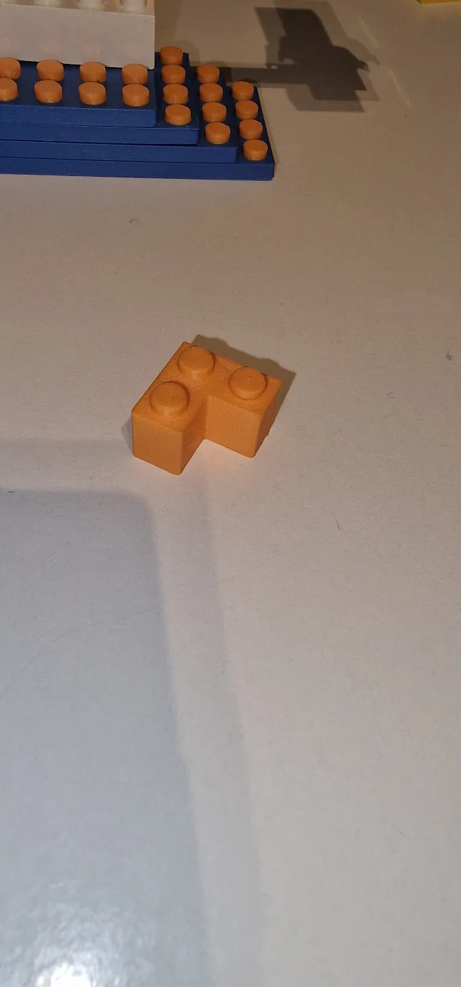 Lego Corner Brick 1-stud wide - Free 3D Print Model - MakerWorld