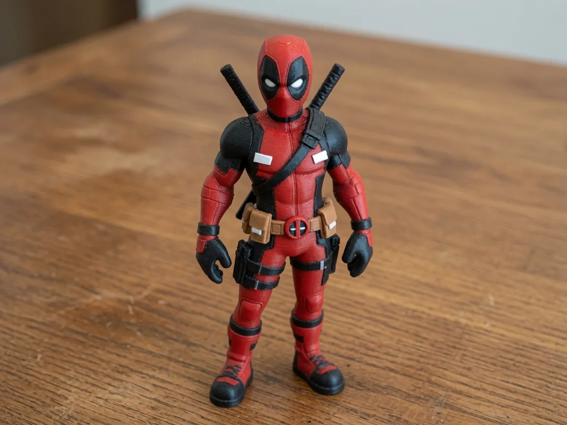 Deadpool Figure | Marvel - Free 3D Print Model - MakerWorld
