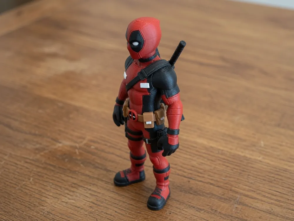 Deadpool Figure | Marvel - Free 3D Print Model - MakerWorld
