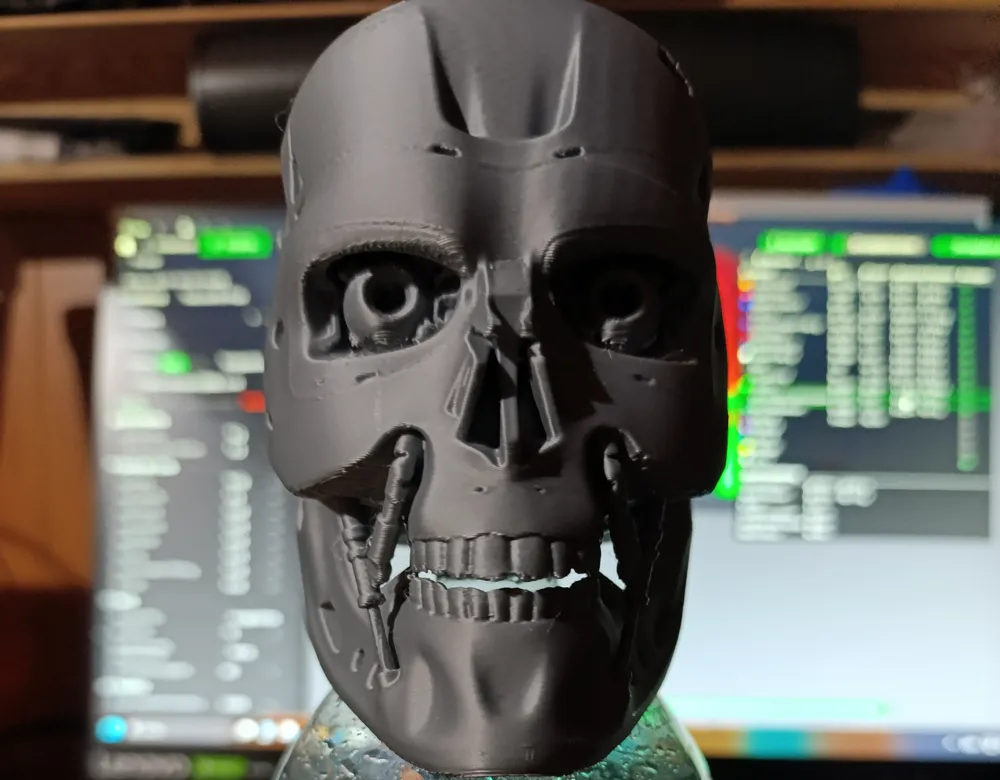 Terminator T-800 Skull by Hello_Maker_world MakerWorld: Download Free 3D Models
