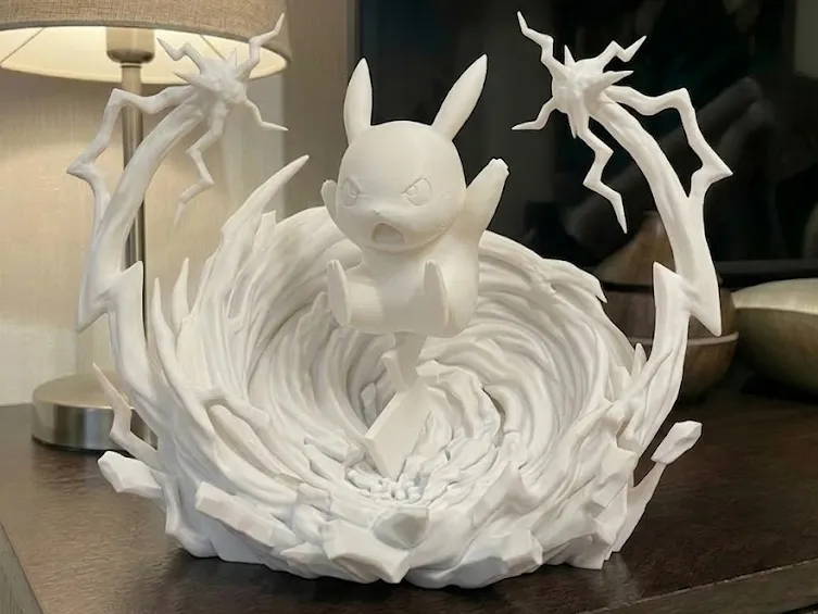 Pikachu - "Maestría de Cola Férrea" - Modelo de impresión 3D gratuito ...