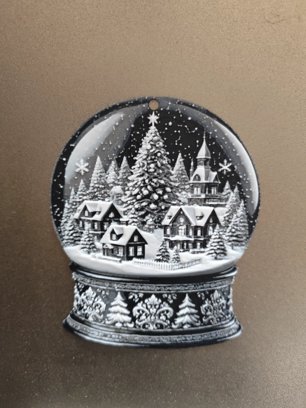Christmas Snow Globe by Luc3D - MakerWorld