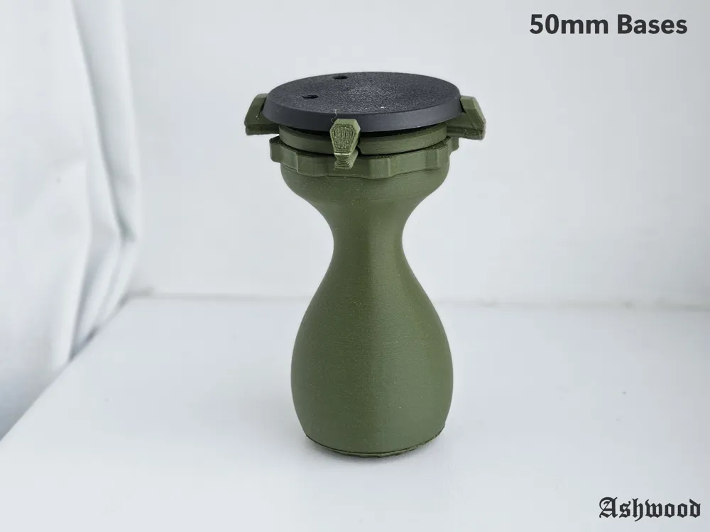 Miniature painting handle: "The Chuck V2" by Ashwood - MakerWorld