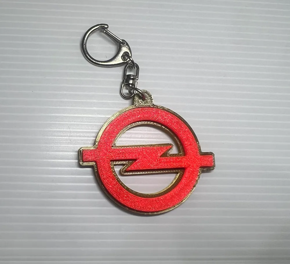 opel logo keychain by ricky - MakerWorld