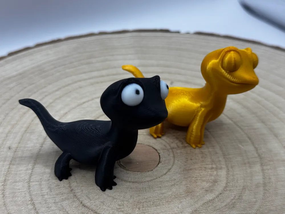 Cartoon Character Lizard - Easy Print Remixed by KreativWerk - MakerWorld
