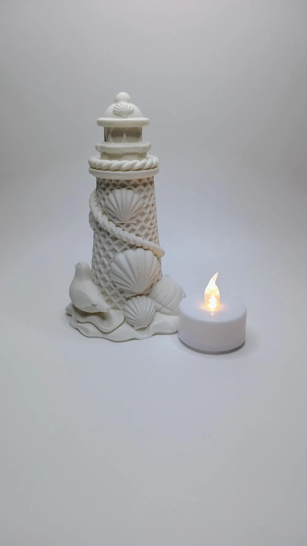 Shell Lighthouse for Maritime Lighting Moments - Free 3D Print Model ...