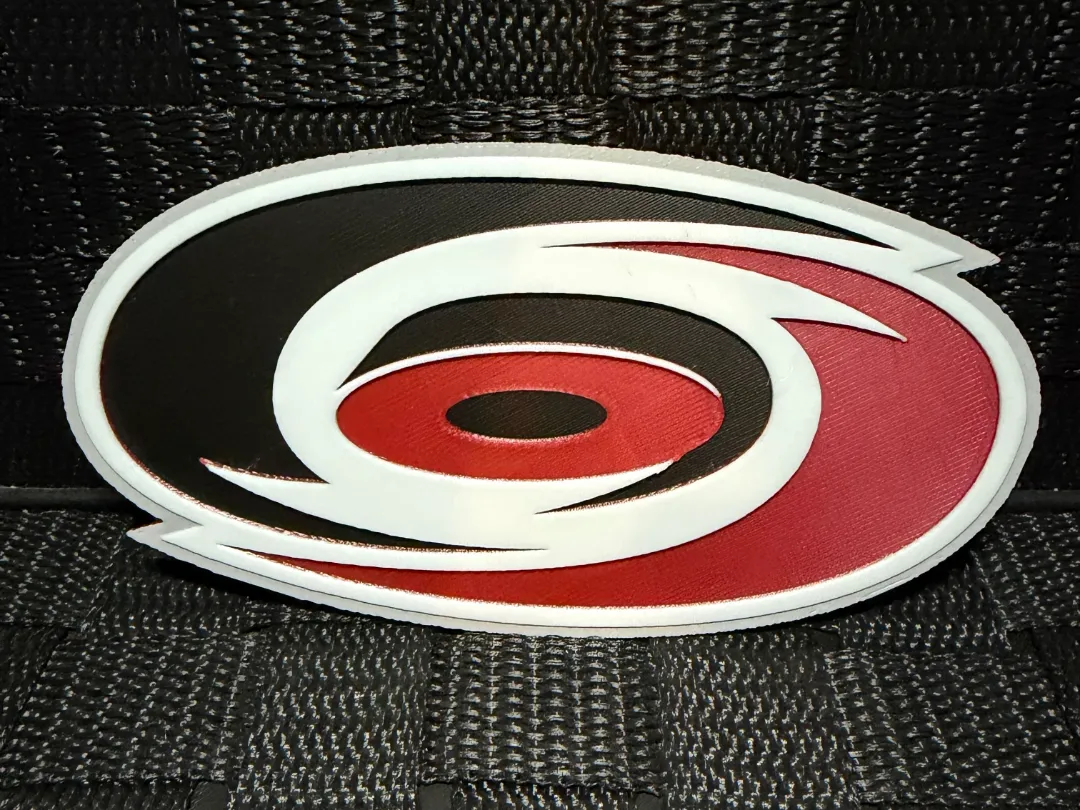 Carolina Hurricanes Logo - Hueforge - Free 3D Print Model - MakerWorld