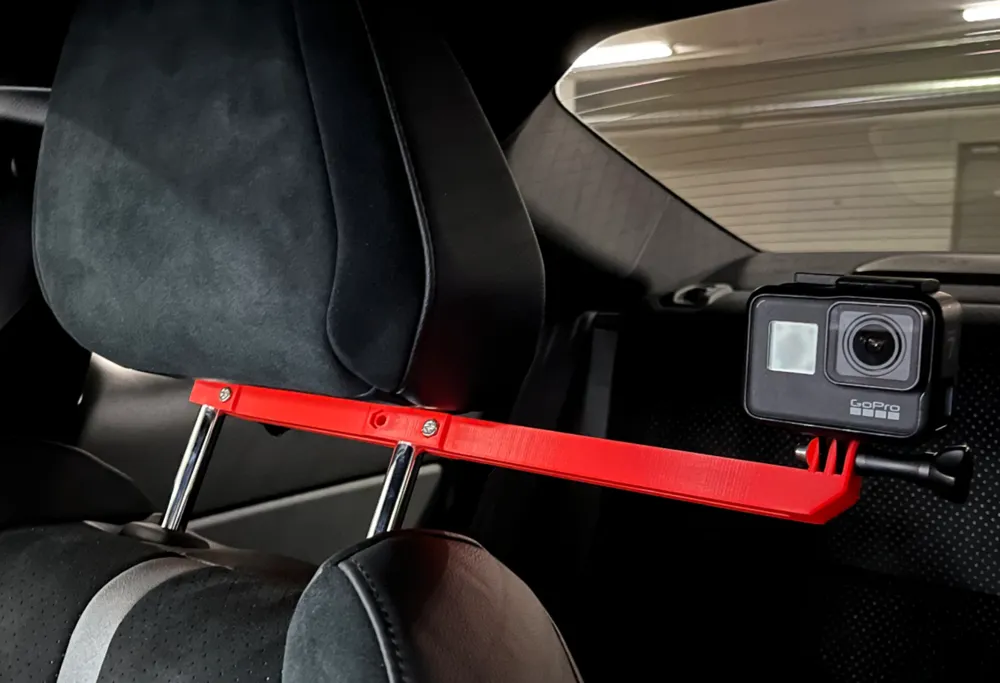 GoPro mount for headrest by EngineerPro - MakerWorld