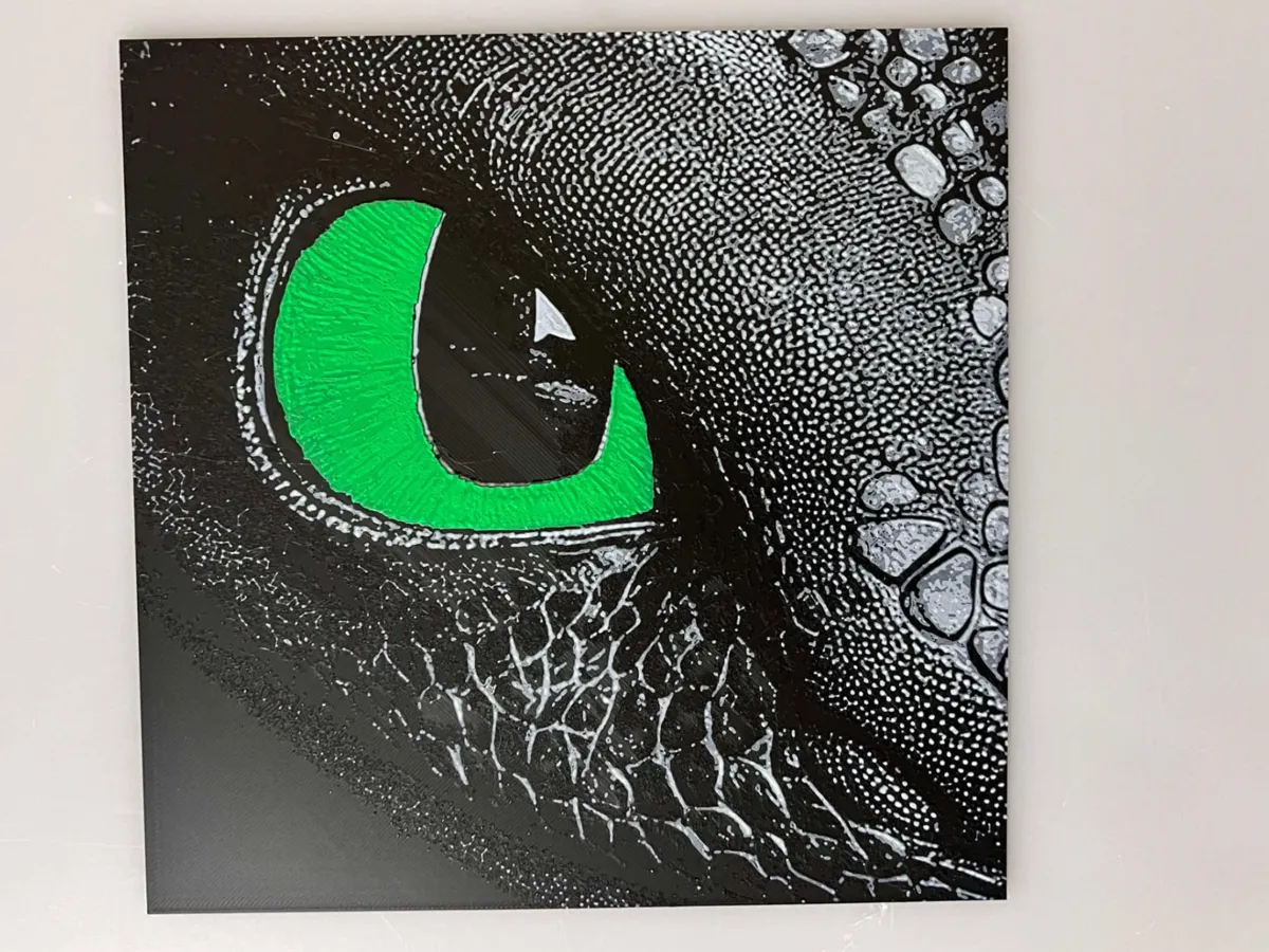 Toothless Eye - Free 3D Print Model - MakerWorld