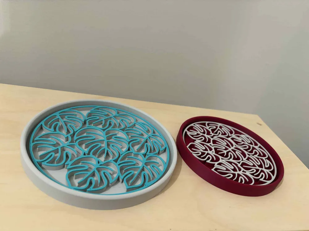 Monstera plant pot drip plate (multiple sizes) by Tinker Link ...