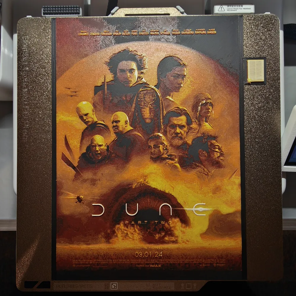 Dune: Part Two - HueForge - Movie Cover by Robert Print - MakerWorld