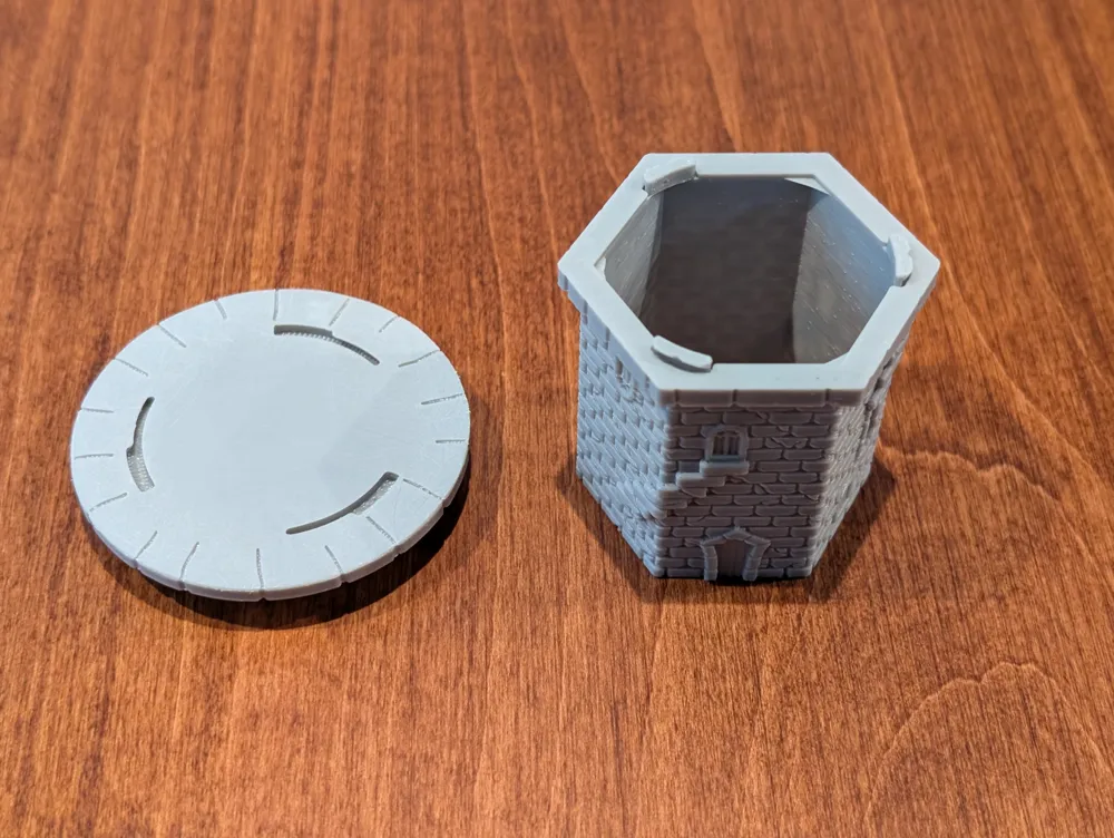 Magic Tower - Wandering Towers Expansion - Free 3D Print Model - MakerWorld