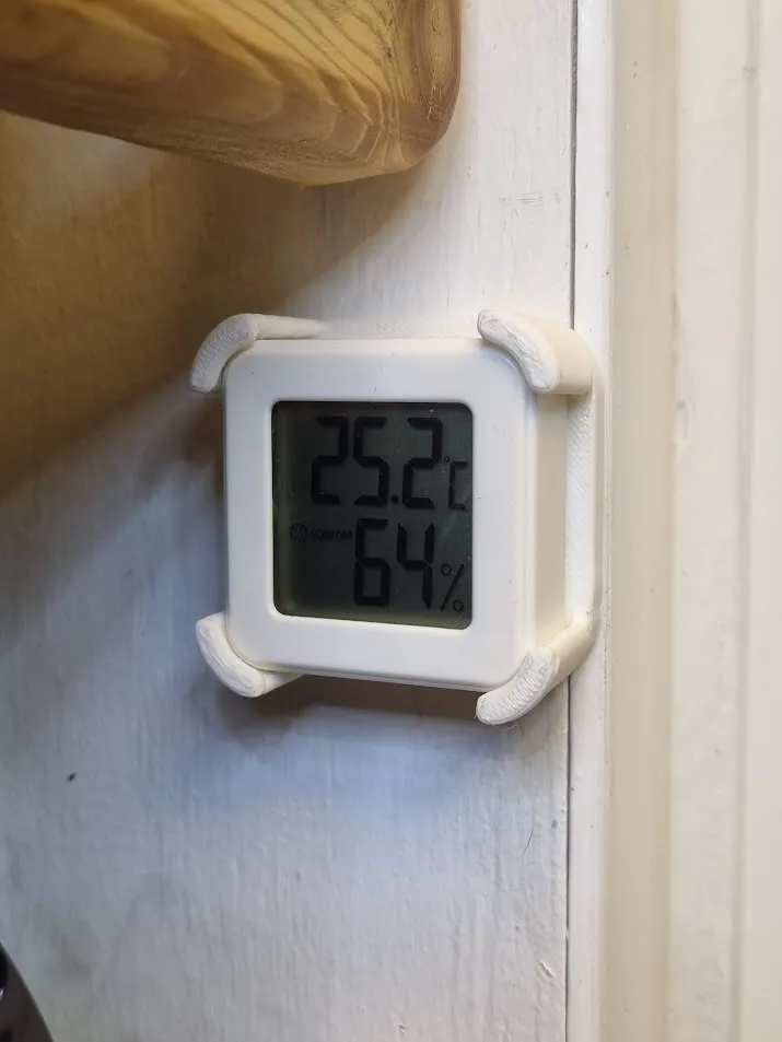 Temperature and humidity sensor, wall mount by Toxvaerd - MakerWorld