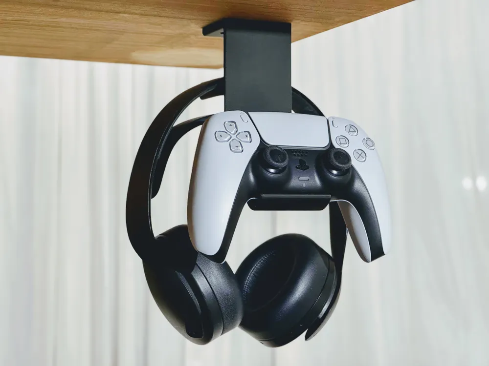 PS5 Controller & Headset Hanger Remixed by Nobuki Inoue - MakerWorld