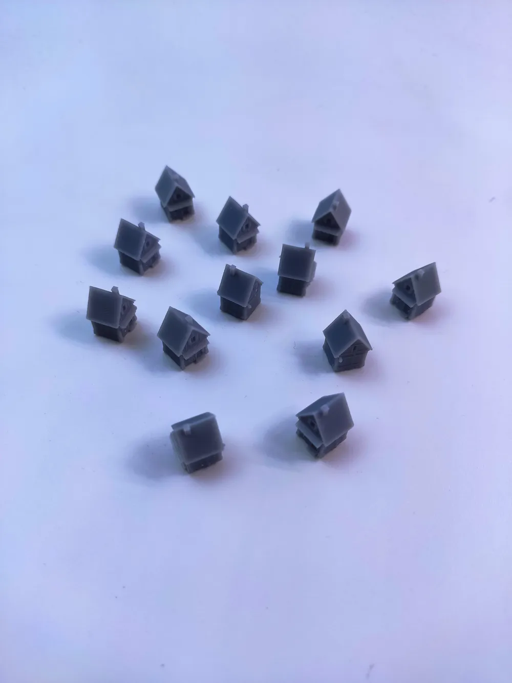 medieval cottage tabletop House Pack - Free 3D Print Model - MakerWorld