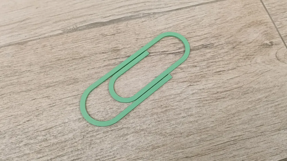 Paper clip Bookmark - Free 3D Print Model - MakerWorld