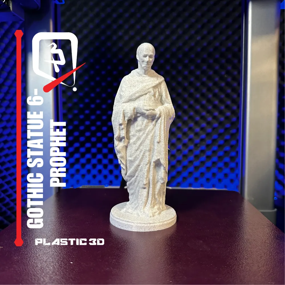 6 SUPPORTLESS GOTHIC STATUES by Plastic3DMakerWorld: Download Free 3D ...