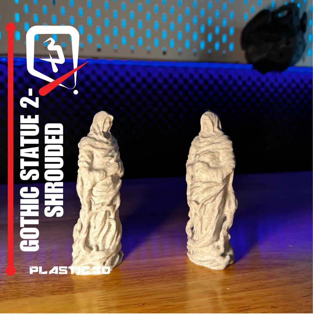 6 SUPPORTLESS GOTHIC STATUES by Plastic3D - MakerWorld