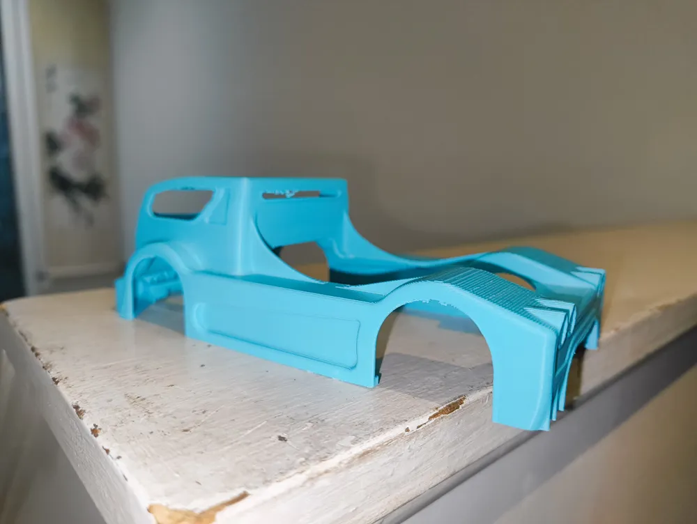 Slammed Mini-z semi truck body 98mm Remixed by Jangyy MakerWorld ...