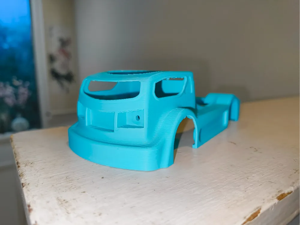 Slammed Mini-z semi truck body 98mm Remixed by Jangyy MakerWorld ...