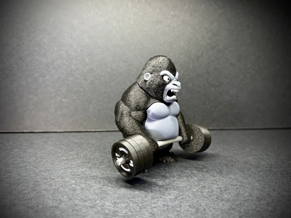 ''Kinda Fit Sorta Fat'' Weight Lifting Animal Set! - Free 3D Print ...