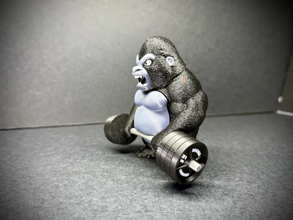 ''Kinda Fit Sorta Fat'' Weight Lifting Animal Set! - Free 3D Print ...