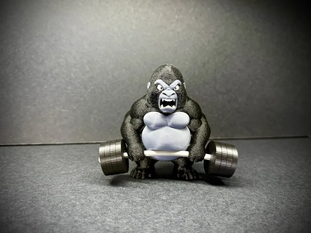''Kinda Fit Sorta Fat'' Weight Lifting Animal Set! - Free 3D Print ...