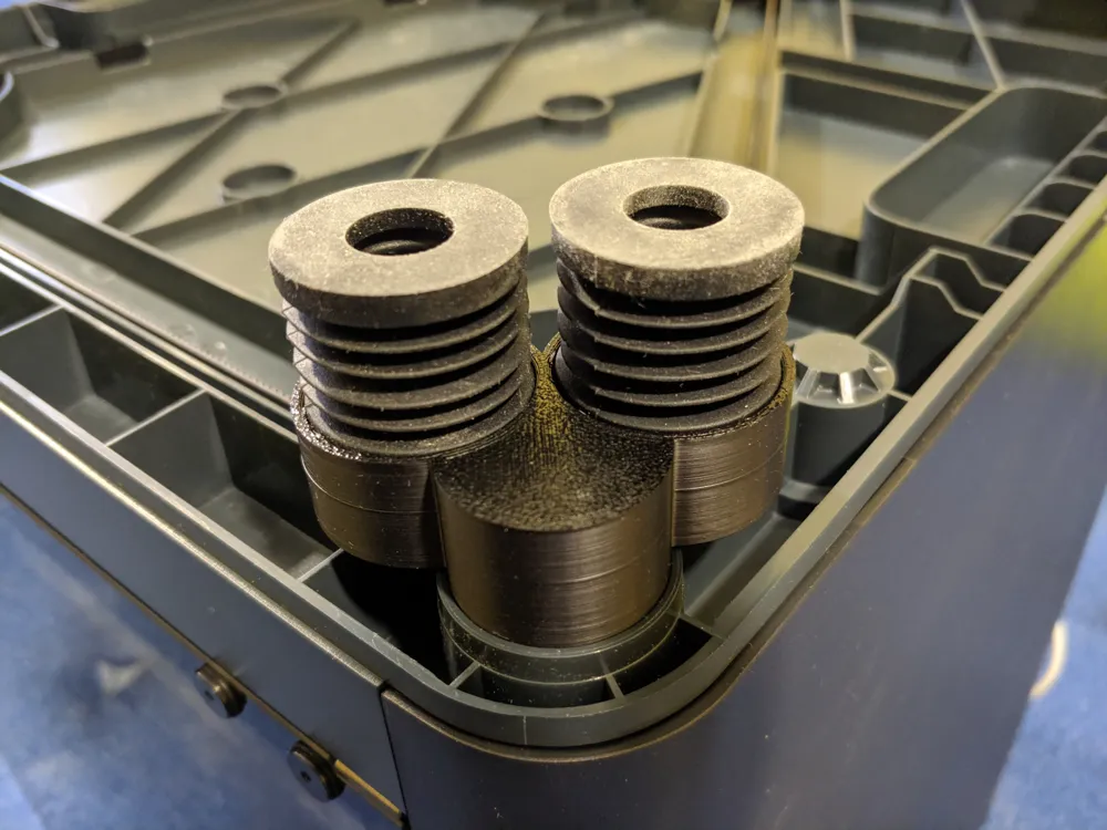 p1p / p1s / x1c double rubber feet - snug fit by martin.silpoch ...