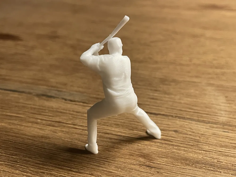 Small Baseball Player (Batter) - Free 3D Print Model - MakerWorld