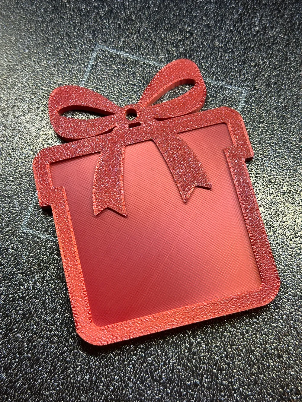 Christmas Gift/Present Photo Frame Snap-Fit - Free 3D Print Model ...