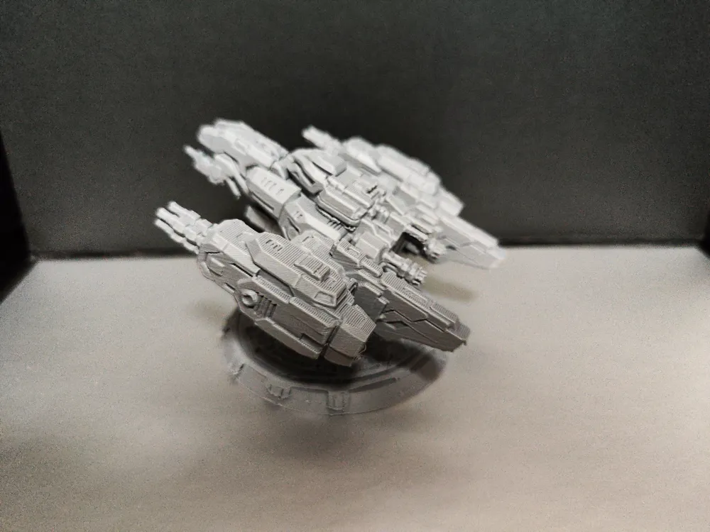 Giant Cosmic Battleship by BennyJinn MakerWorld: Download Free 3D Models