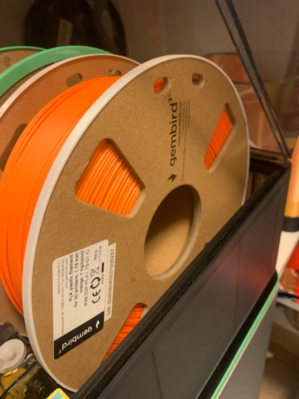 GEMBIRD cardboard spool rim adapter AMS compatible by Vodvarek_Vodvar ...