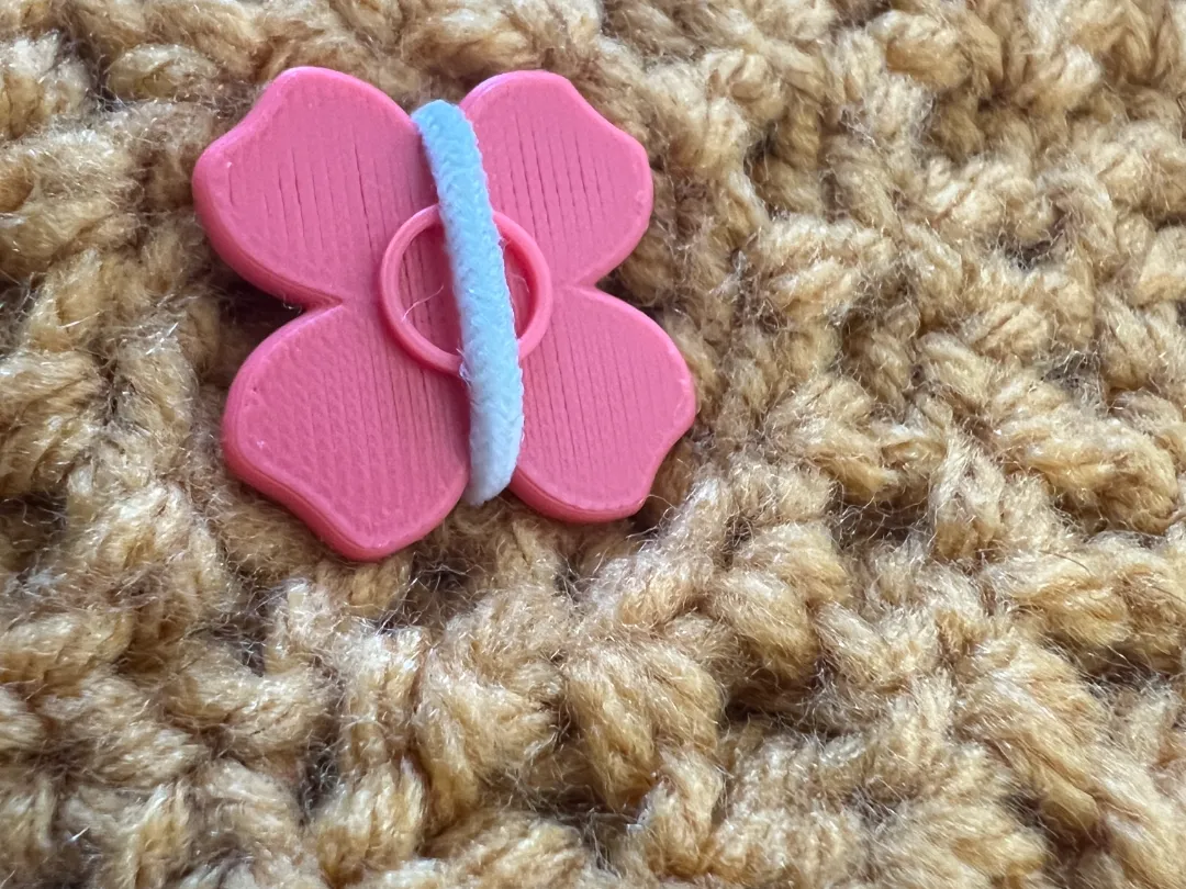 Pom Pom Keeper - Flower - Free 3D Print Model - MakerWorld