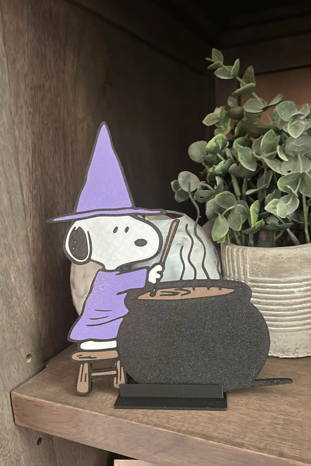 Snoopy Witch Display / 4 color / Peanuts Halloween by 3D Prints This ...