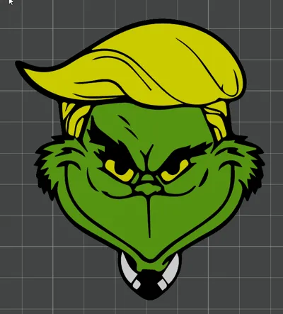 The Grinch - President Trump - AMS READY by Ben_PrintModz - MakerWorld
