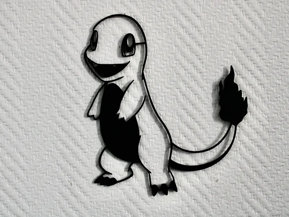 Charmander Pokémon Wall Art by kidneybreaker - MakerWorld