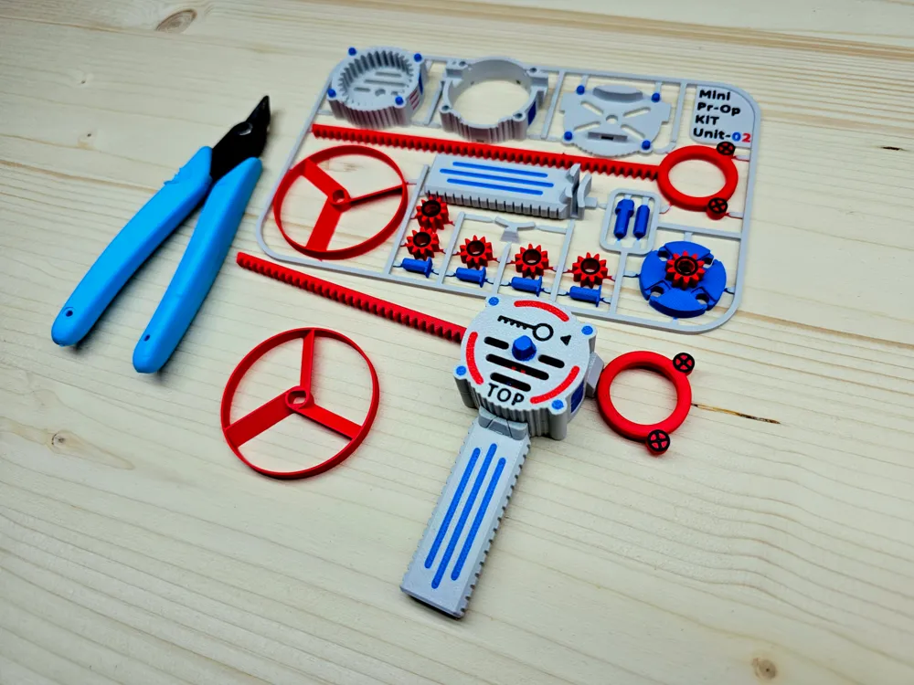 Propeller launcher Kit card - Mini Pr-Op Unit-02 by dei.alessandro95 ...