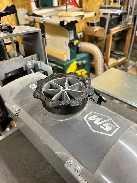 Dust collector port with 10mm by 2.5mm magnets by en123shopping ...