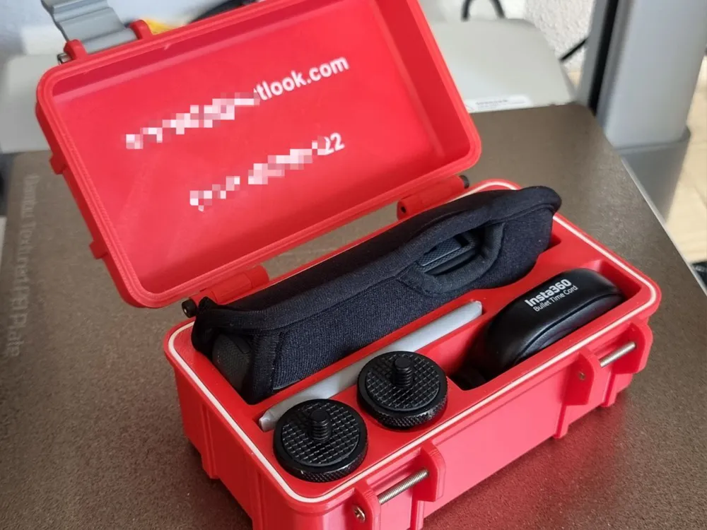 Insta360 x3 case + Bullet time cord + gopro mount - Free 3D Print Model ...