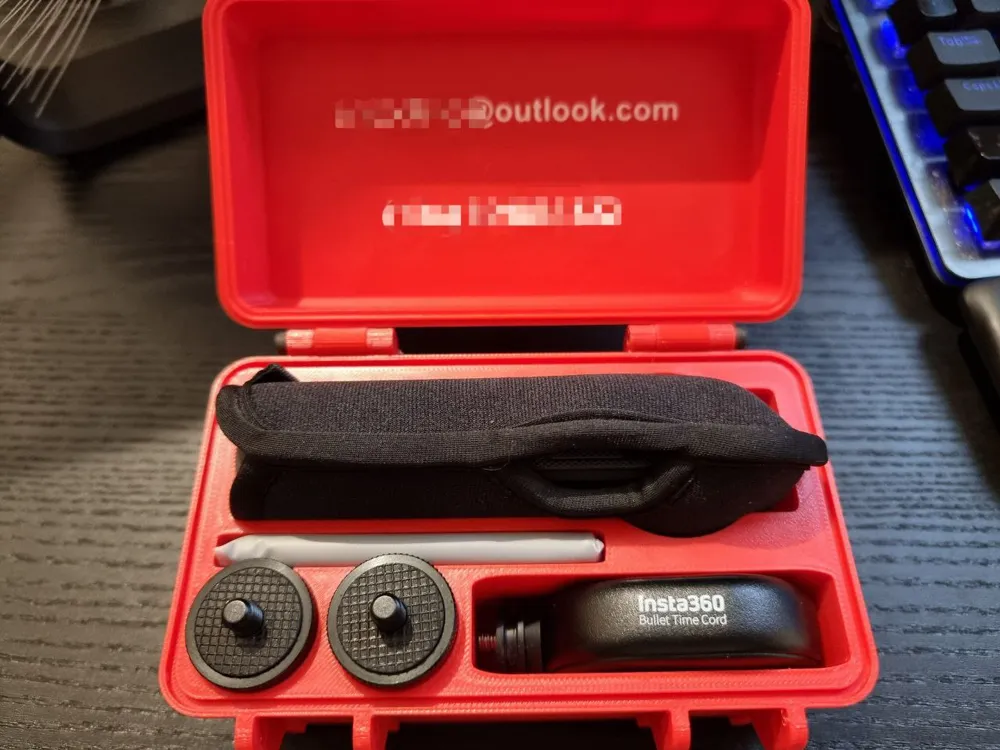 Insta360 x3 case + Bullet time cord + gopro mount - Free 3D Print Model ...
