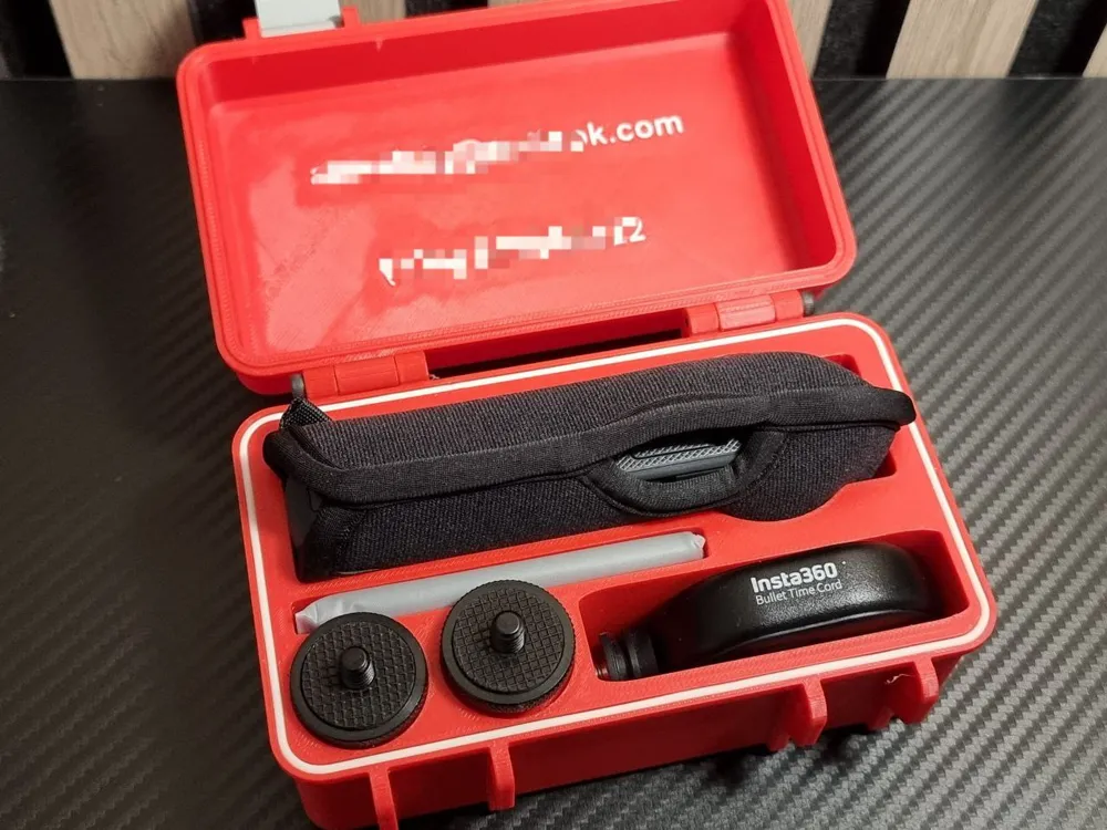 Insta360 x3 case + Bullet time cord + gopro mount - Free 3D Print Model ...