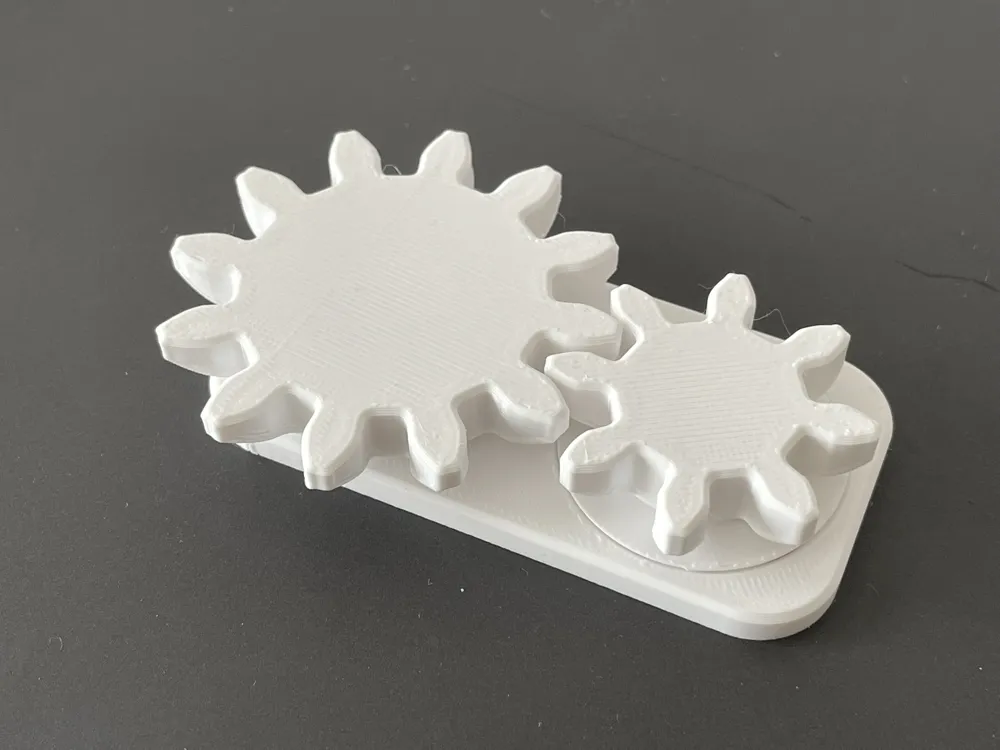 Print in place rotating gears toy (4 variants) - Free 3D Print Model ...