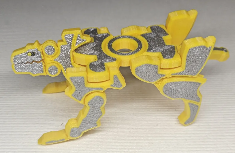 响鬼Disc-type God Light Disc Beast Fourth Edition Snap-fit 3D Printed ...