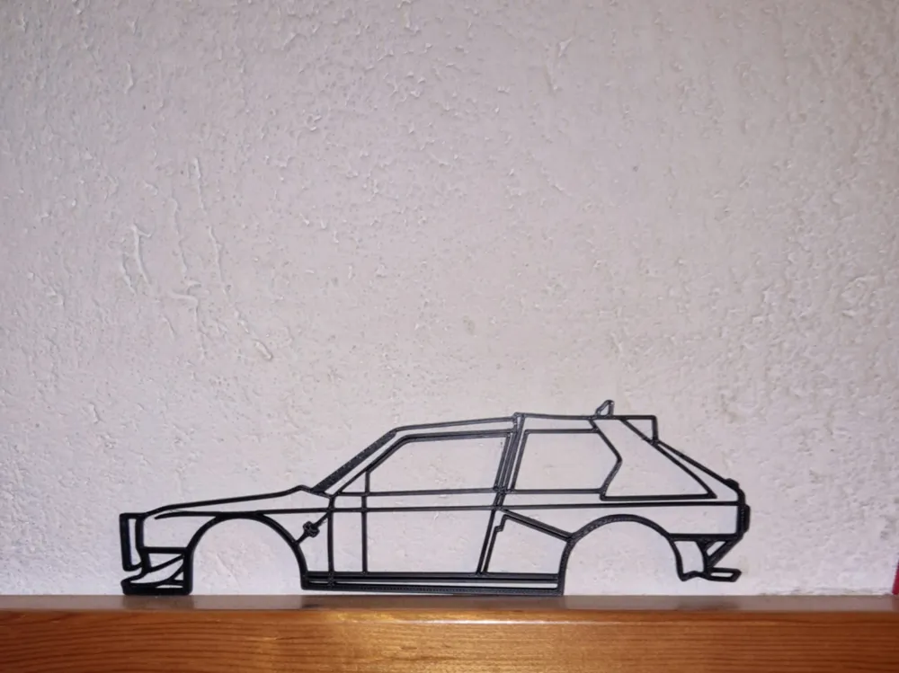 Lancia Delta S4 Silhouette by 3dstenox MakerWorld: Download Free 3D Models