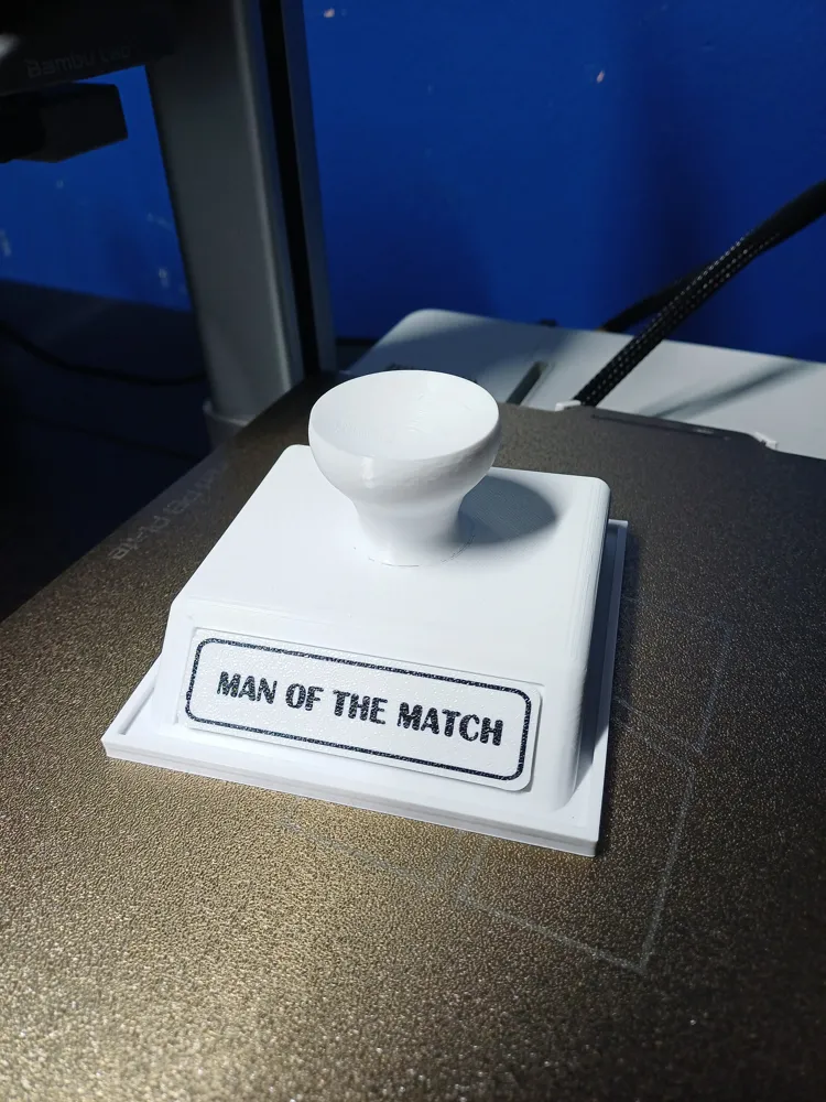 Trophy Name Plate - Customizable Award Plaque V2 - Free 3D Print Model ...