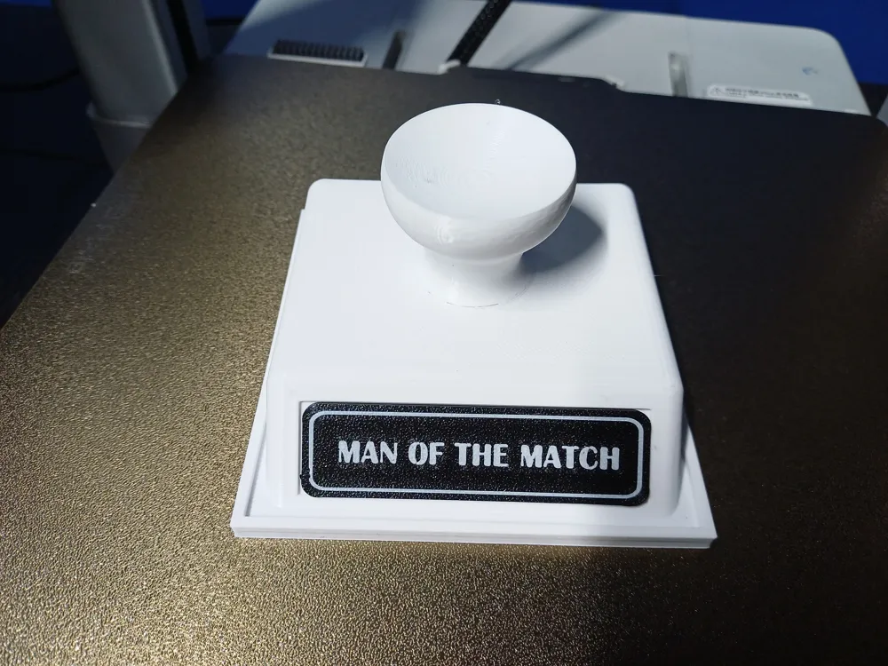 Trophy Name Plate - Customizable Award Plaque V2 - Free 3D Print Model ...