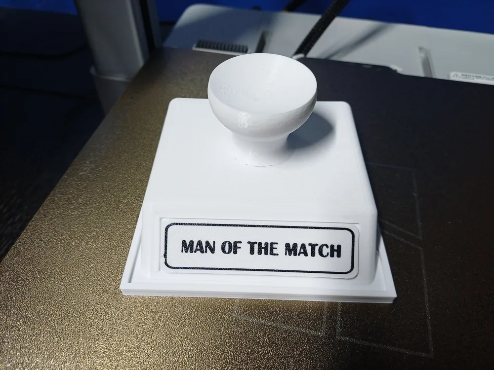 Trophy Name Plate - Customizable Award Plaque V2 - Free 3D Print Model ...