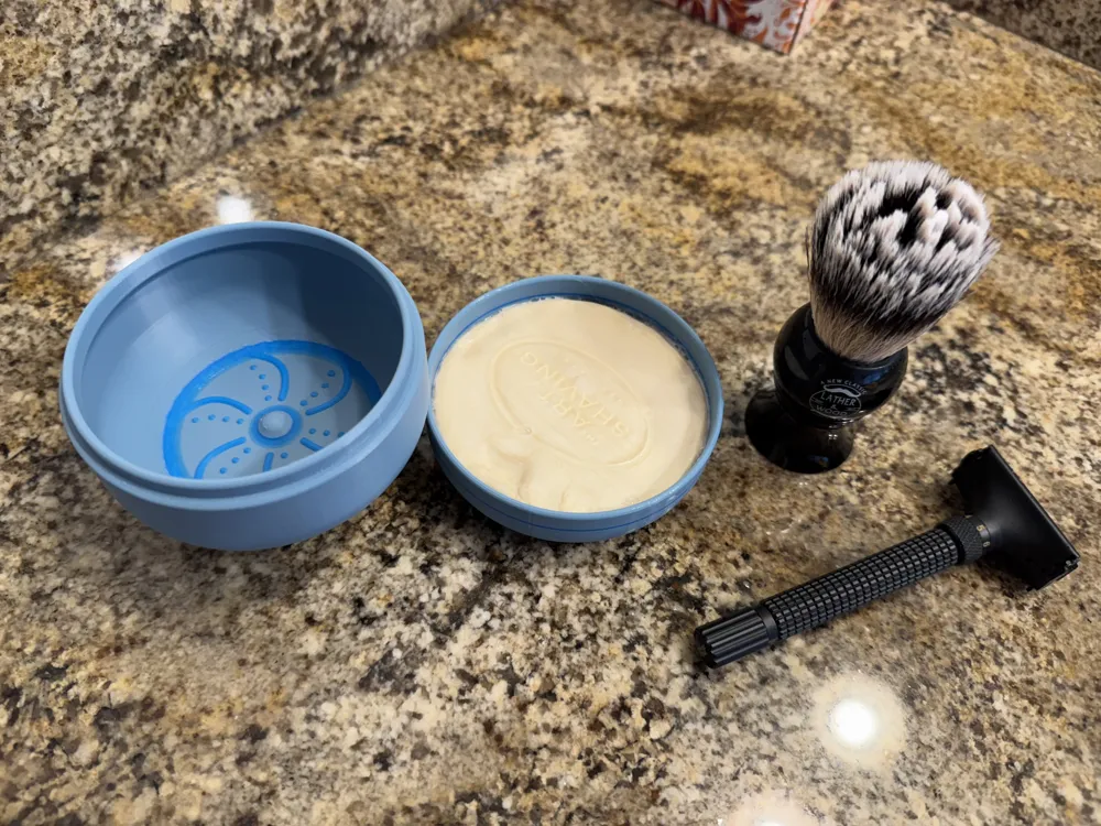 Shaving soap bowl - Free 3D Print Model - MakerWorld