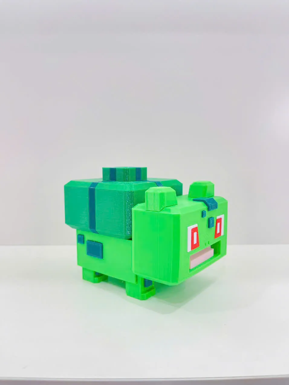 Bulbasaur Pokemon Voxel Multipart - Free 3D Print Model - MakerWorld